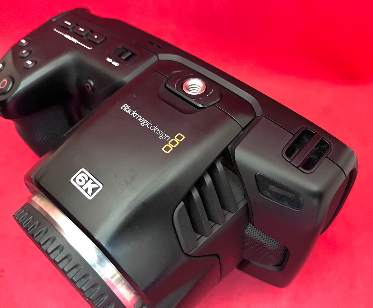 Blackmagic Design’s Pocket Cinema Camera 6K Body (used) – Luck Tech Cameras